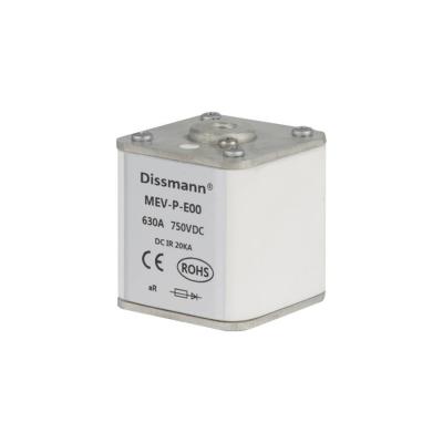 China MEV Ceramic Automotive Fuse 750V DC 630A ISO8820 Standard for UPS for sale