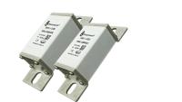 China European Square Auto Blade Fuse 1000V DC 400A MEV Series JASO-D622 Standard for sale