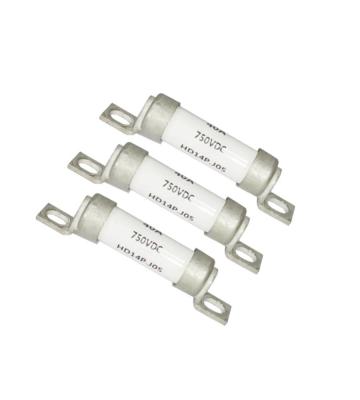 China 32 Amp 1000VDC Industrial Power Fuse 14x51mm UL248-13 Copper Alloy Pin for sale