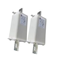 China 1500VDC 400A Solar PV Fuse Copper Alloy Pins Ceramic Body DC50KA Breaking Capacity for sale