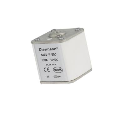 China Solar PV Fuse 630A 750VDC DC20KA Breaking Capacity Ceramic Charging Pile Fuse for sale
