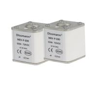 China Solar PV Fuse 630A 750VDC DC20KA Breaking Capacity Ceramic Charging Pile Fuse for sale