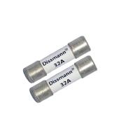 China 10x38mm 100A 1000VDC White Fuse for Power Bank PV Solar Protection for sale