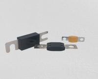 China low current Ceramic Auto Fuses Black Colour  DC2700A Breaking Capacity for sale