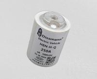 China Bolt Down Semiconductor Protection Fuse 250A Rated Current Ceramic Body Copper Alloy Pins for sale