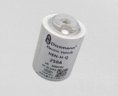 China Bolt Down Semiconductor Protection Fuse 250A Rated Current Ceramic Body Copper Alloy Pins for sale