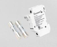 China 100A 10x38 Energy Storage System Fuse 1000VDC Solar PV Cartridge Fuse Fiber Pipe for sale