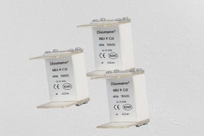 China 750V DC Energy Storage System Fuse 10A-400A DC10KA Breaking Capacity Ceramic for sale