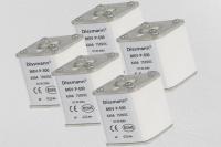 China White High Power Solar DC Fuse MEV Series 500V 800A Rated Voltage for sale