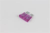 China Automotive Low Voltage Blade Fuse 10 Amp 32V DC Fast Blowing Zinc Alloy Pins for sale