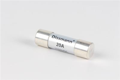 China Ceramic Semiconductor Fuse 20A 600VAC Non Current Limiting 13/32 x 2 Inch for sale