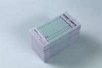 China Green color single part guest check docket books waitor pads CT-G3632 for restaurant for sale