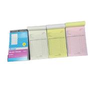 China Factory supplier Customized 3 parts carbonless paper sales order book  for business usage for sale