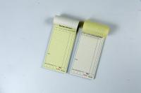 China Hot selling Factory directly supply 2 parts carbonless paper restaurant docket book  for AU market for sale