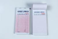China Guest check CT-S6000 4.25 X 8.5 Inches US Guest Check for Bar with Black Ink Printing for sale