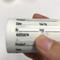 China dissolvable  label for food safety usage for sale