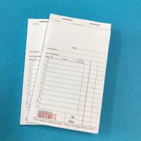 China Guest check CT-12A 15 Line Hotel Guest Pads with Black Ink Printing for High Standards for sale
