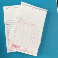 China Guest check CT-12A 15 Line Hotel Guest Pads with Black Ink Printing for High Standards for sale