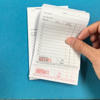 China Guest check CT-12A 15 Line Hotel Guest Pads with Black Ink Printing for High Standards for sale