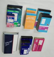 China Statements book Two parts Carbonless paper  with numbers and booked with staples  for Business usage hot selliings for sale