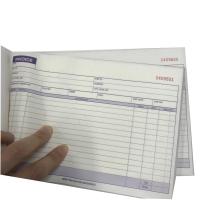 China White Invoice Books with Logo Printing for Business Efficiency for sale