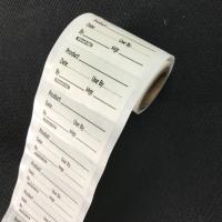 China Paper Material Type Food Safety Labels with Perforation Accept for Market for sale