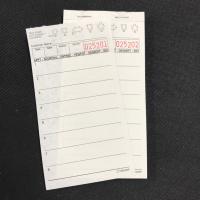 China CT-3616WP White color 15 Lines Hotel Guest Pads Customizable and for Your Hotel s Guests for sale