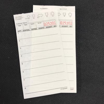 China CT-3616WP White color 15 Lines Hotel Guest Pads Customizable and for Your Hotel s Guests for sale