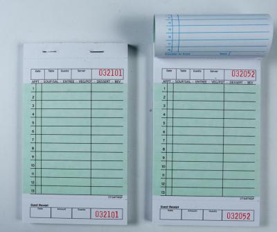 China CT-G4774SP Guest check Customizable Hotel Writing Pads for Your Customer Requirements for sale