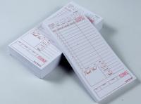 China Single part board  US Guest Check CT-T4932SP  for Cafe in English for sale