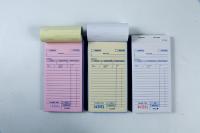 China Three parts carbonless CT-11A US Guest Check for Diner with Black Ink Printing and High-Performance for sale