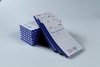 China Three parts carbonless CT-11A US Guest Check for Diner with Black Ink Printing and High-Performance for sale