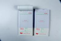 China Guest check CT-903BK  Mexico Customized Number of Lines Hotel Writing Pads with Perforated Tear-Off Sheets for Hotels for sale