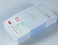 China CT-903SP Loose style Black Ink US Guest Check with Customized Number of Lines and Sequentially Numbered Features for sale
