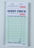 China Guest check CT-G3674 English Language US Guest Check The Ultimate Paper Management Tool for sale