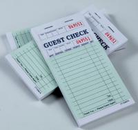 China Guest check CT-G3674 English Language US Guest Check The Ultimate Paper Management Tool for sale