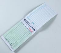 China Guest check CT-G3674 English Language US Guest Check The Ultimate Paper Management Tool for sale