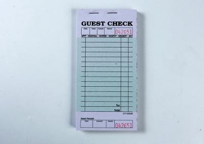 China CT-G3632 Customized Hotel Guest pads with Number Of Columns and Customized Number Of Lines for sale