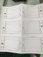 China Professional Black EU Order Pads with Sequential Numbering 50 Checks Per Book for sale