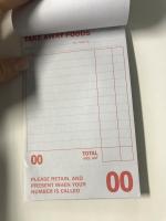China Professional Docket Pads with Yellow Cover and 55ggsm Paper Type for sale