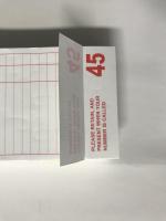 China Numbered Pages AU Docket Book with Lined Ruling Type and Staples Binding Type for sale