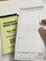 China 2024 fast selling Carbonless Docket Book 100books per Carton factory directly supplier for sale