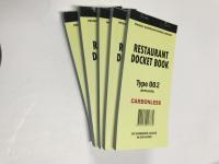 China 2024 fast selling Carbonless Docket Book 100books per Carton factory directly supplier for sale