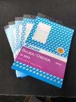China Custom Printed Business Forms Pack of 10 Books Includes Company Info and Logo for sale