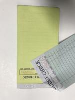 China CT-G7000 Customizable Hotel Guest check with Black Ink Printing and Carbonless Features for sale