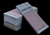 China CT-S3616 Numbered Carbonless Paper US Guest Check 1/2/3 Sheets for Restaurants for sale