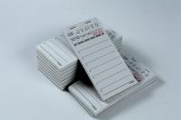 China CT-3616WP Customizable English Language Paper Guest Check with Personalized Number of Columns for sale