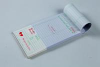 China CT-903 Customized US Guest Check with Carbonless Paper and Sequentially Numbered Columns for sale