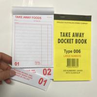 China 006 Simplify Your Work with White Paper Docket Pads 100 Carton Books Availabl for sale