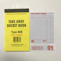 China 006 Simplify Your Work with White Paper Docket Pads 100 Carton Books Availabl for sale
